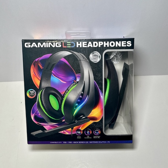 Headphones | Gamepro Gaming Led Headphones Rgb Wired Headset Mic Ps5 ...